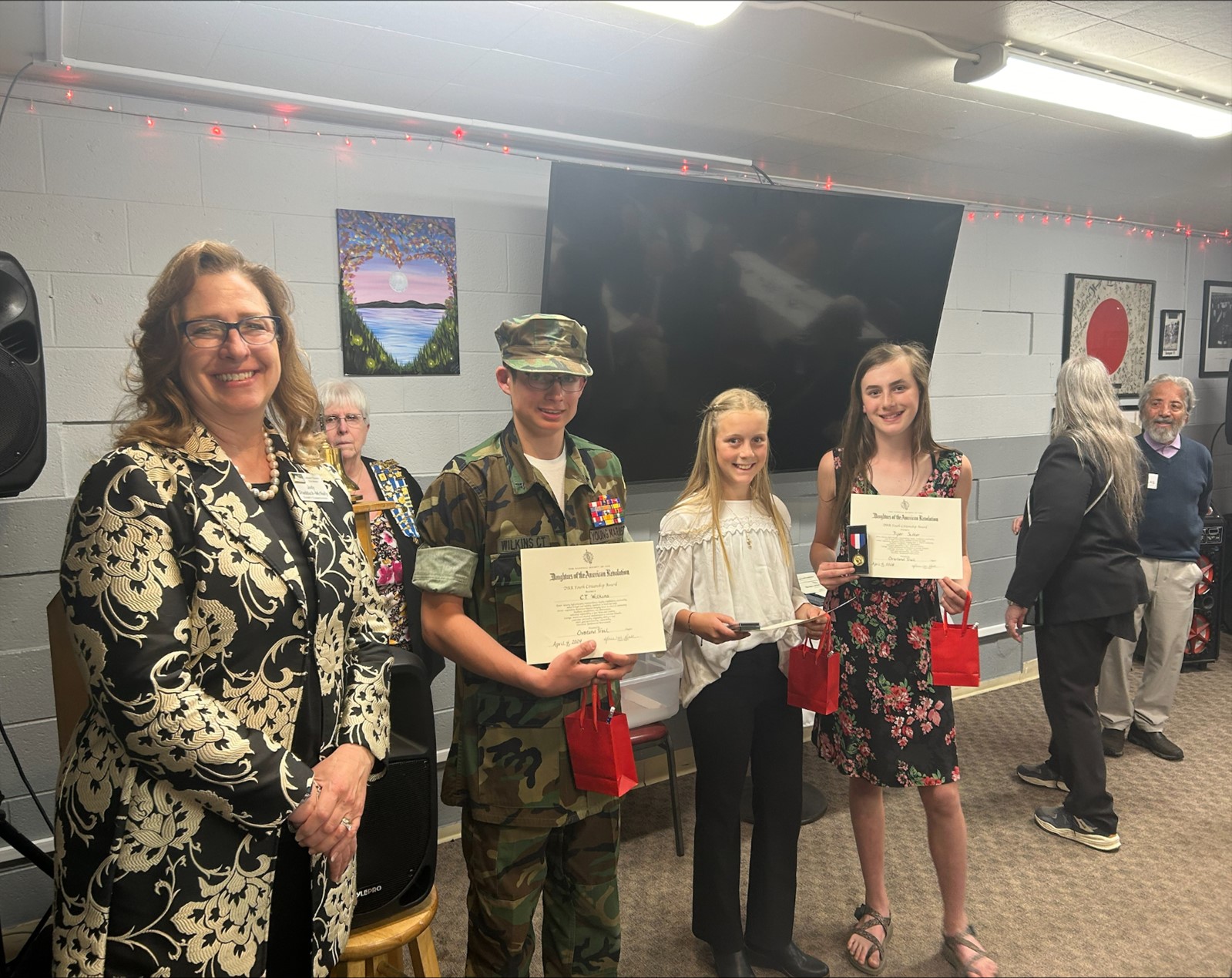 Daughters of the American Revolution Award | Cache La Poudre Middle School
